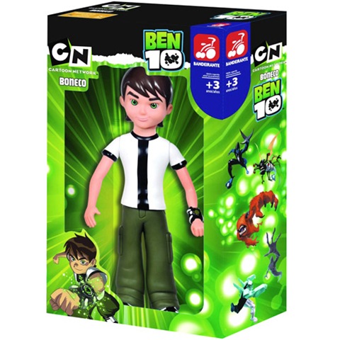 Boneco Ben 10 - Brinquedos Bandeirante - Herois da TV